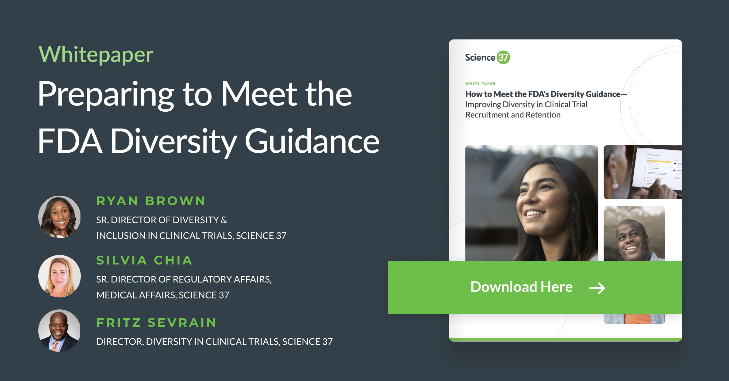 How to Meet the FDA Diversity Action Plan Guidance | Science 37 How to Meet the FDA Diversity Action Plan Guidance | Science 37